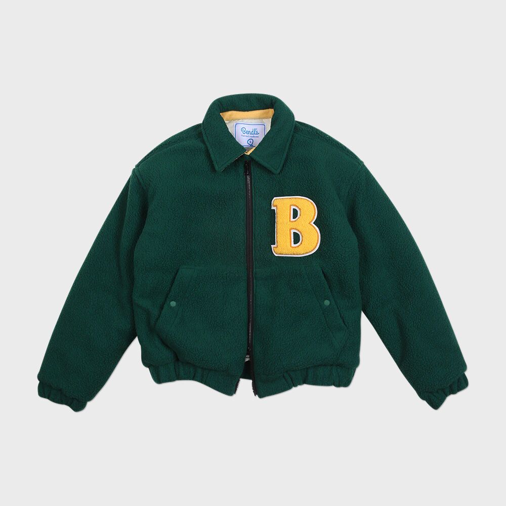 FLEECE COACH PADDING JACKET - GREEN - 감도 깊은 취향 셀렉트샵 29CM
