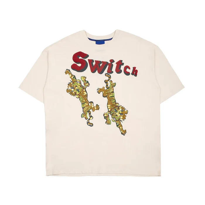 SPANGLE TIGER T-SHIRT(UNISEX)_SWF1TS07IV - 감도 깊은 취향 셀렉트샵 29CM