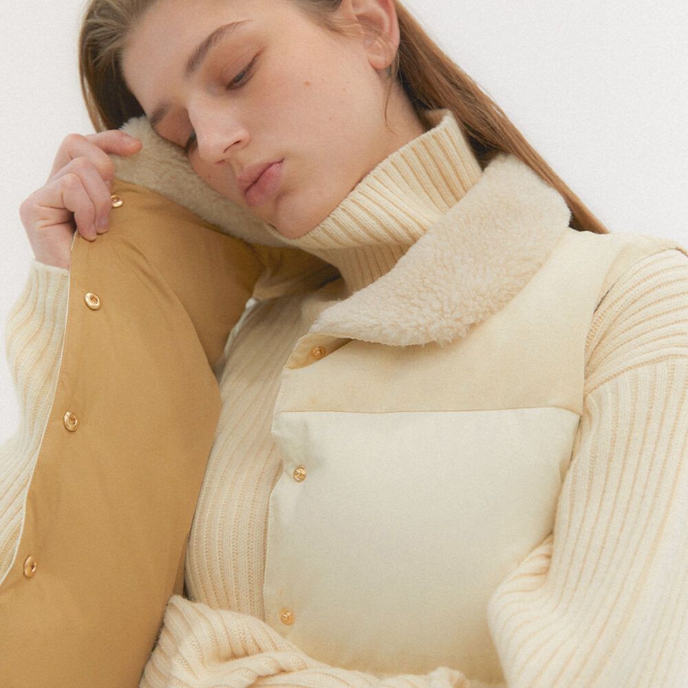 Catherine Puffer Vest(Beige) - 감도 깊은 취향 셀렉트샵 29CM
