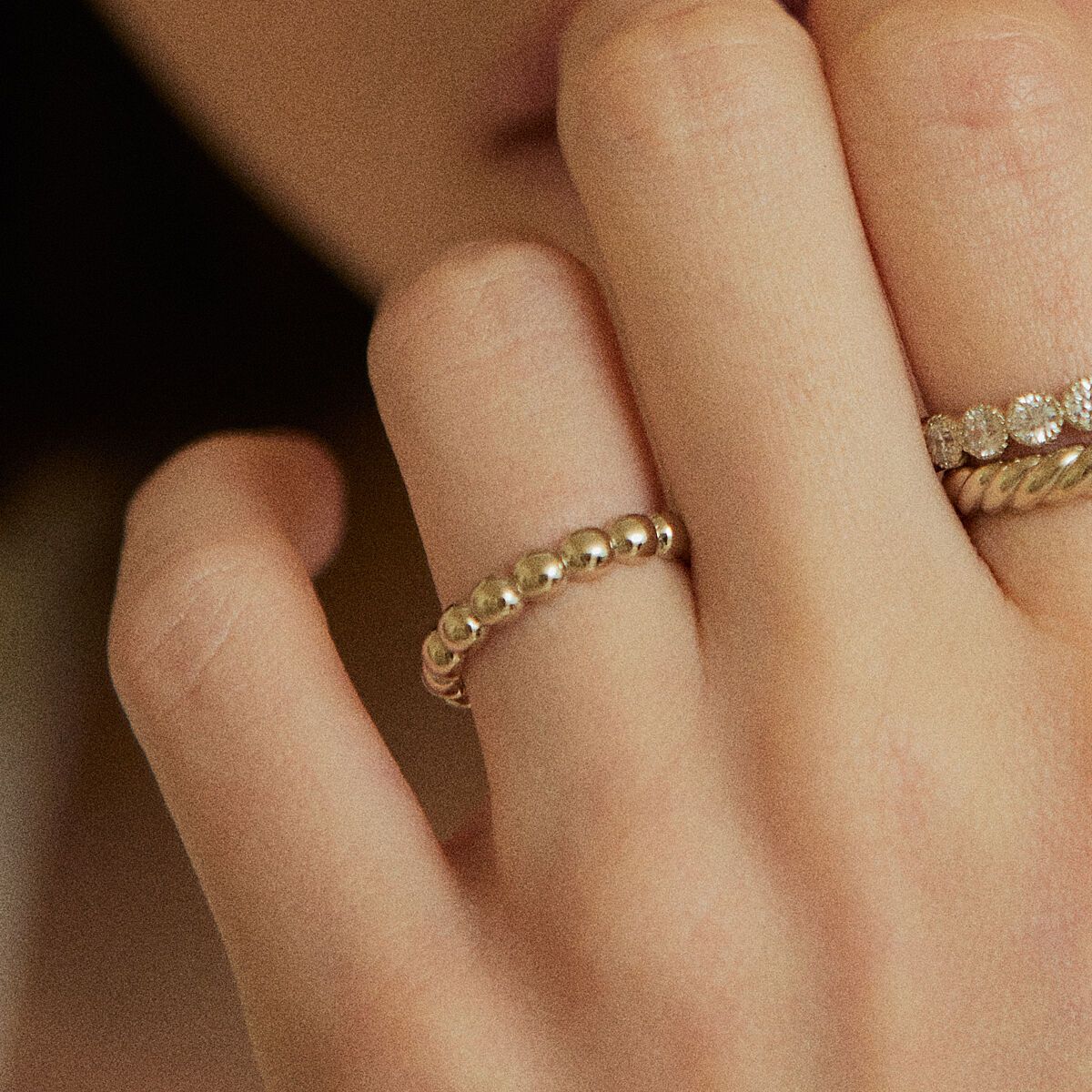 14k volume circle ring - 감도 깊은 취향 셀렉트샵 29CM