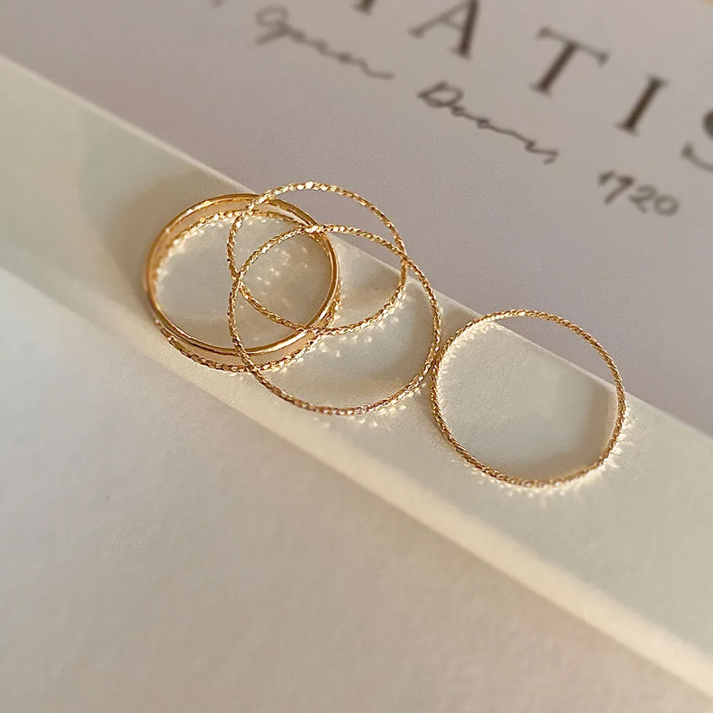 14k gold 컷팅 반지 - 감도 깊은 취향 셀렉트샵 29CM