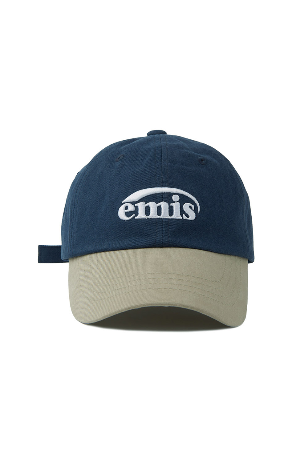 NEW LOGO MIX BALL CAP-BEIGE/NAVY - 감도 깊은 취향 셀렉트샵 29CM