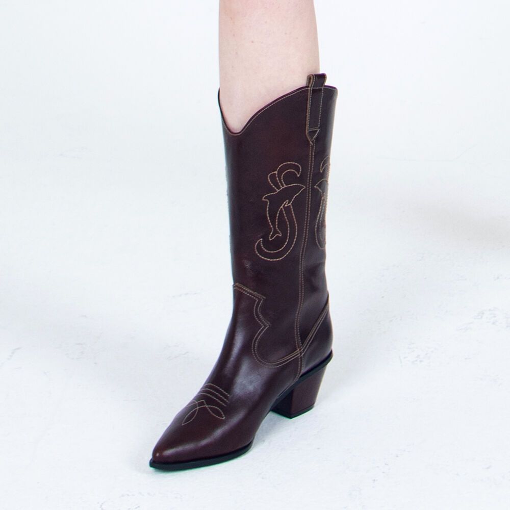 Dolphin Western Boots (Vintage Brown) - 감도 깊은 취향 셀렉트샵 29CM