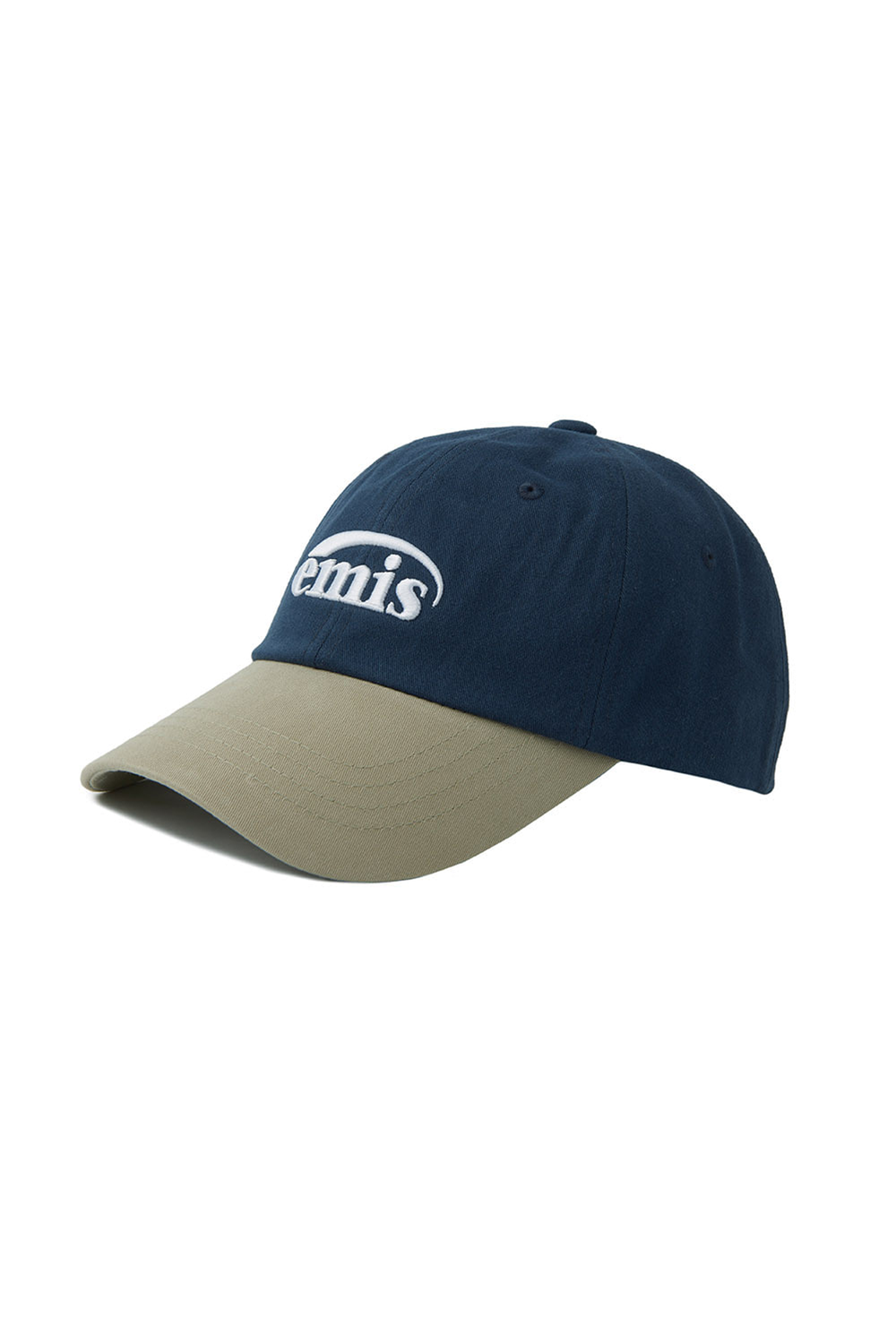 NEW LOGO MIX BALL CAP-BEIGE/NAVY - 감도 깊은 취향 셀렉트샵 29CM
