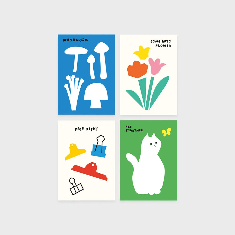 Garden postcard set (M) - 감도 깊은 취향 셀렉트샵 29CM