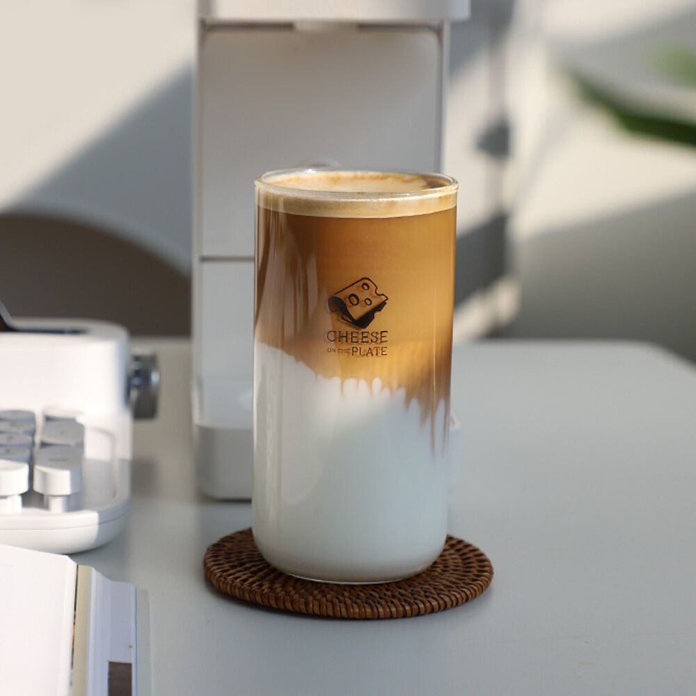 녹턴 치즈 내열유리 컵, 아이스커피잔 370ml 2color - 감도 깊은 취향 셀렉트샵 29CM