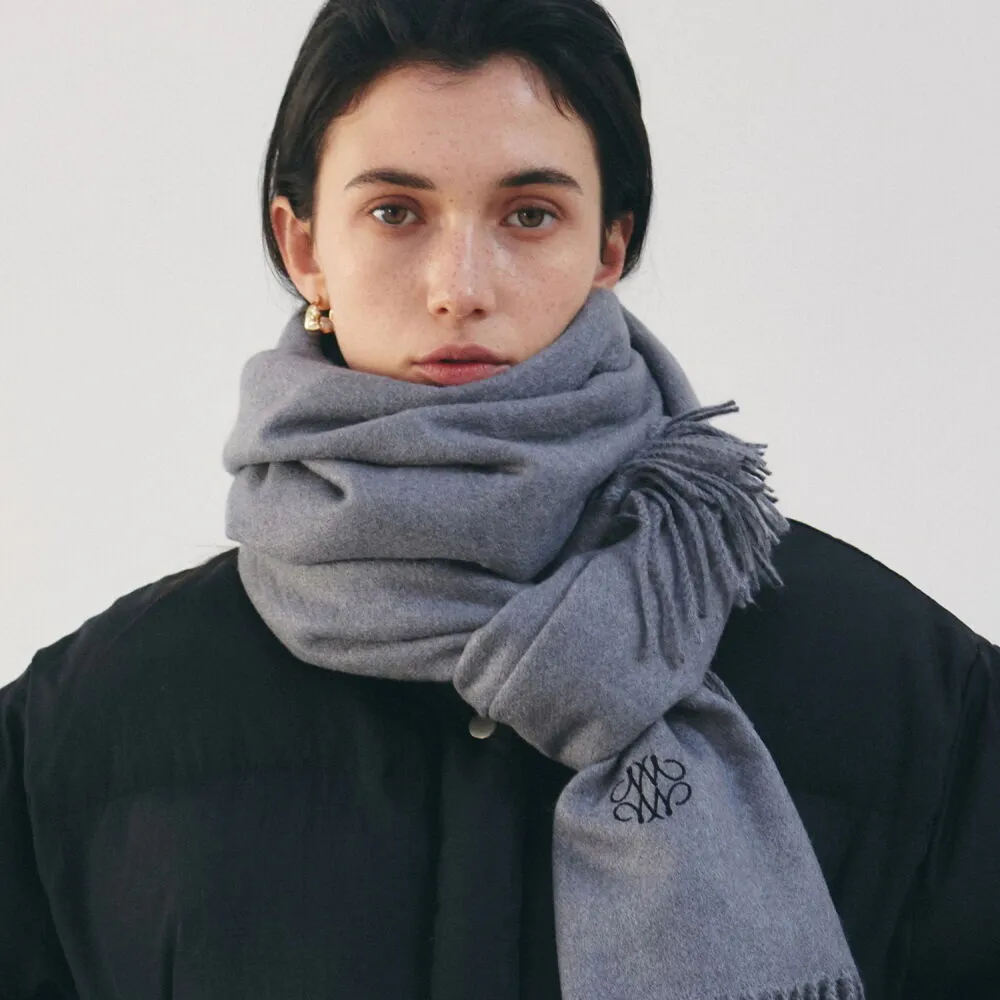 NICOLE PREMIUM MUFFLER_GRAY - 감도 깊은 취향 셀렉트샵 29CM