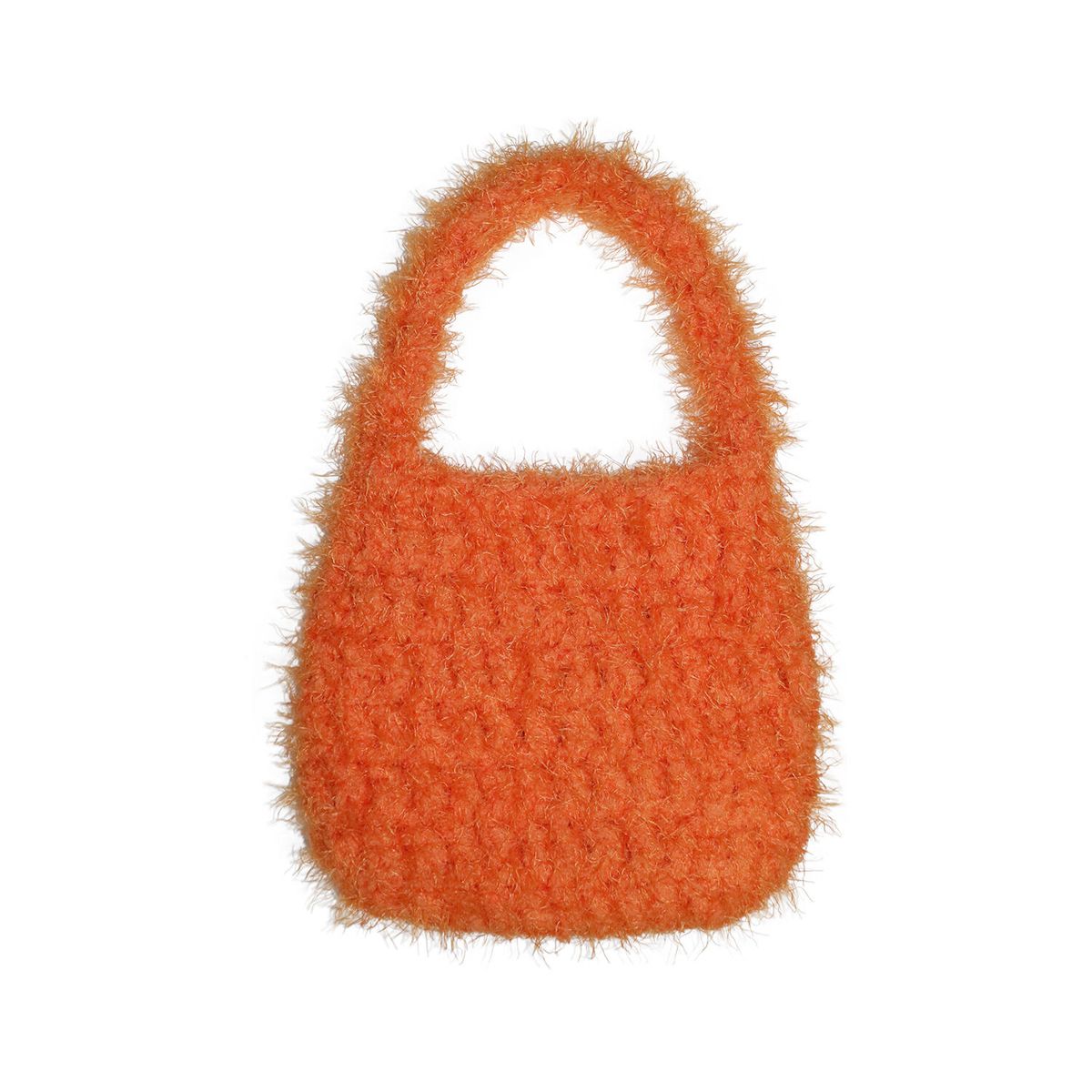 fluffy mini bag (orange) - 감도 깊은 취향 셀렉트샵 29CM