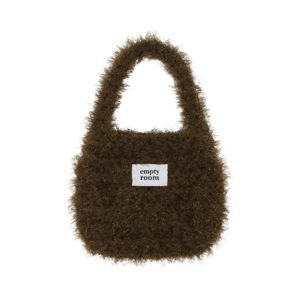 fluffy mini bag (brown) - 감도 깊은 취향 셀렉트샵 29CM