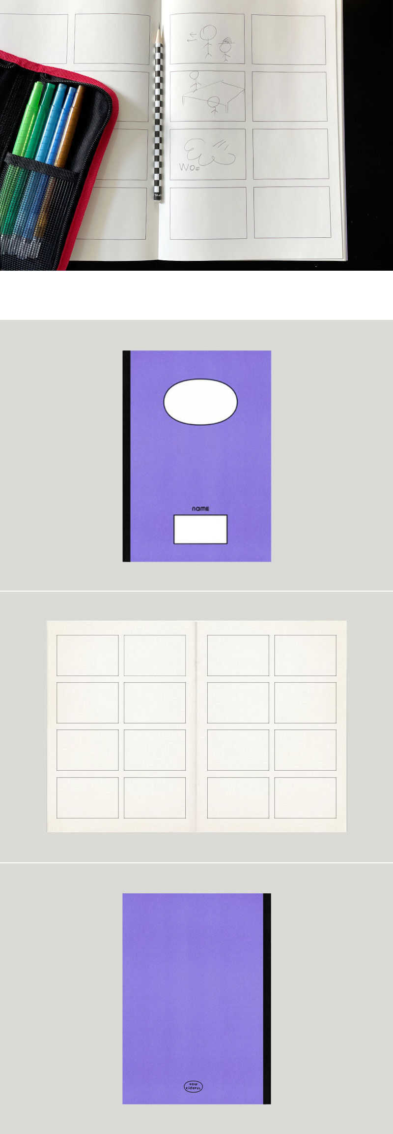 NOTEBOOK - B5 (스토리보드) - 감도 깊은 취향 셀렉트샵 29CM