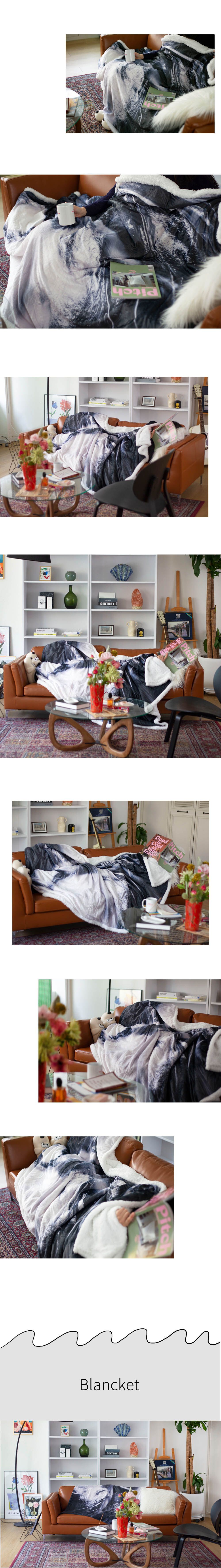 WOMAN 극세사 양털 블랭킷 2TYPE - 감도 깊은 취향 셀렉트샵 29CM