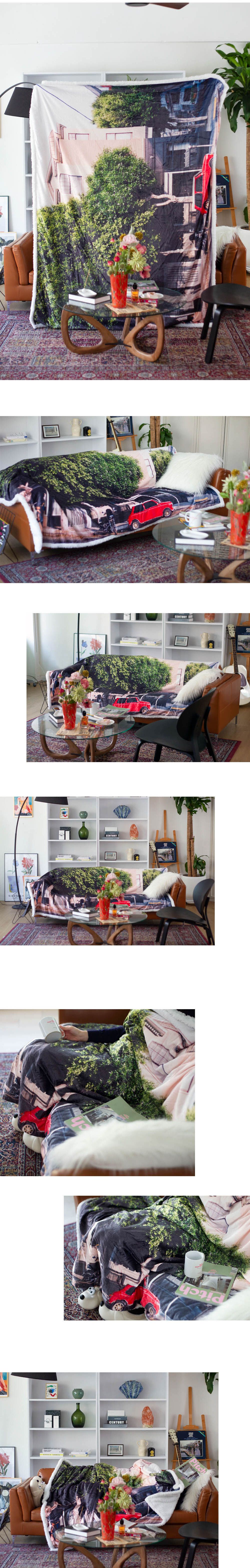 CAR 극세사 양털 블랭킷 2TYPE - 감도 깊은 취향 셀렉트샵 29CM