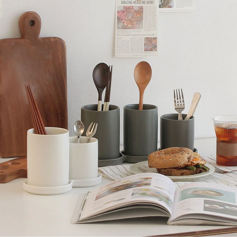 매트 모던 수저통 (4type) - 감도 깊은 취향 셀렉트샵 29CM