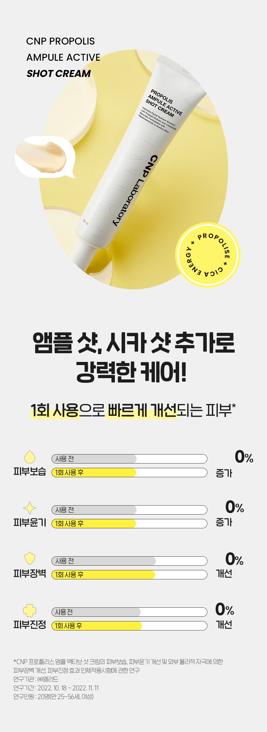 프로폴리스 앰플 샷 크림 75ml - 감도 깊은 취향 셀렉트샵 29CM