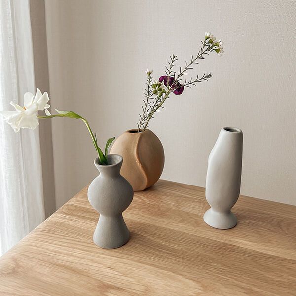 [EPOK 에포크] 도자기 미니 화병 3종 세트 - 감도 깊은 취향 셀렉트샵 29CM