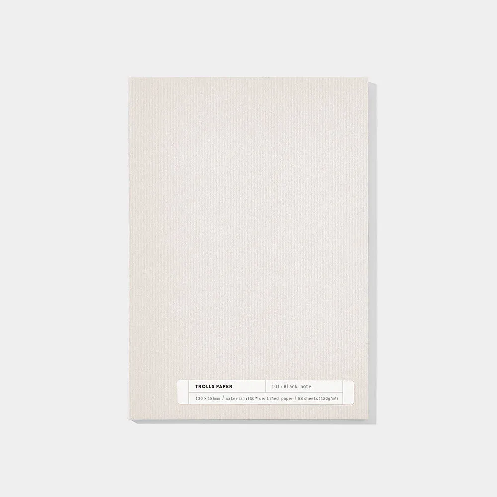 Plain note 101 : blank note - 감도 깊은 취향 셀렉트샵 29CM