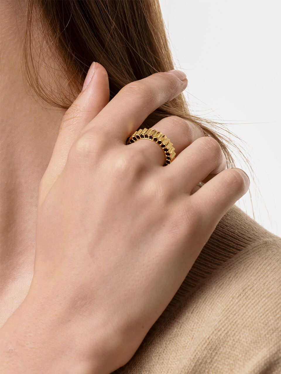 Solar Circle Black Ring ( S925 ) - 감도 깊은 취향 셀렉트샵 29CM