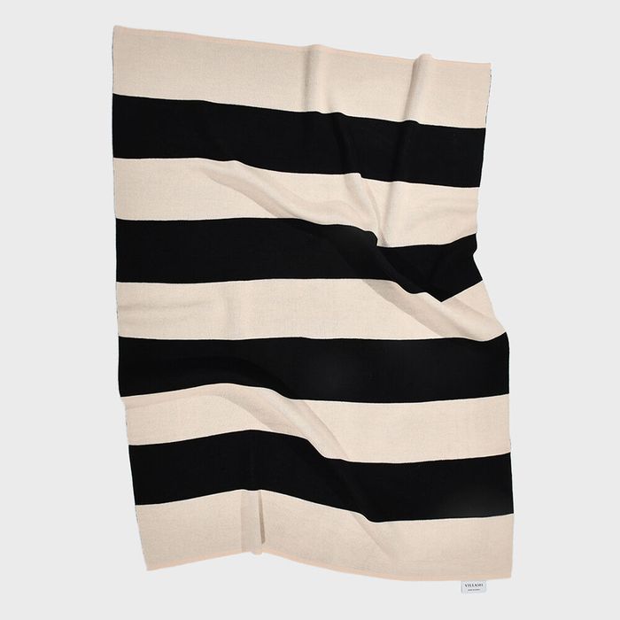 stripe-knit-blanket-black-29cm