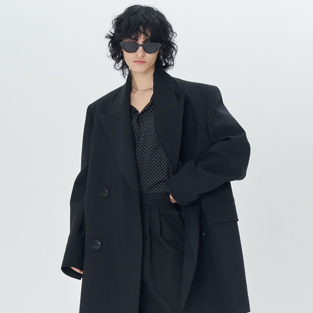 [주문제작] DOUBLE-BREASTED OVERSIZED BLAZER - 감도 깊은 취향 셀렉트샵 29CM