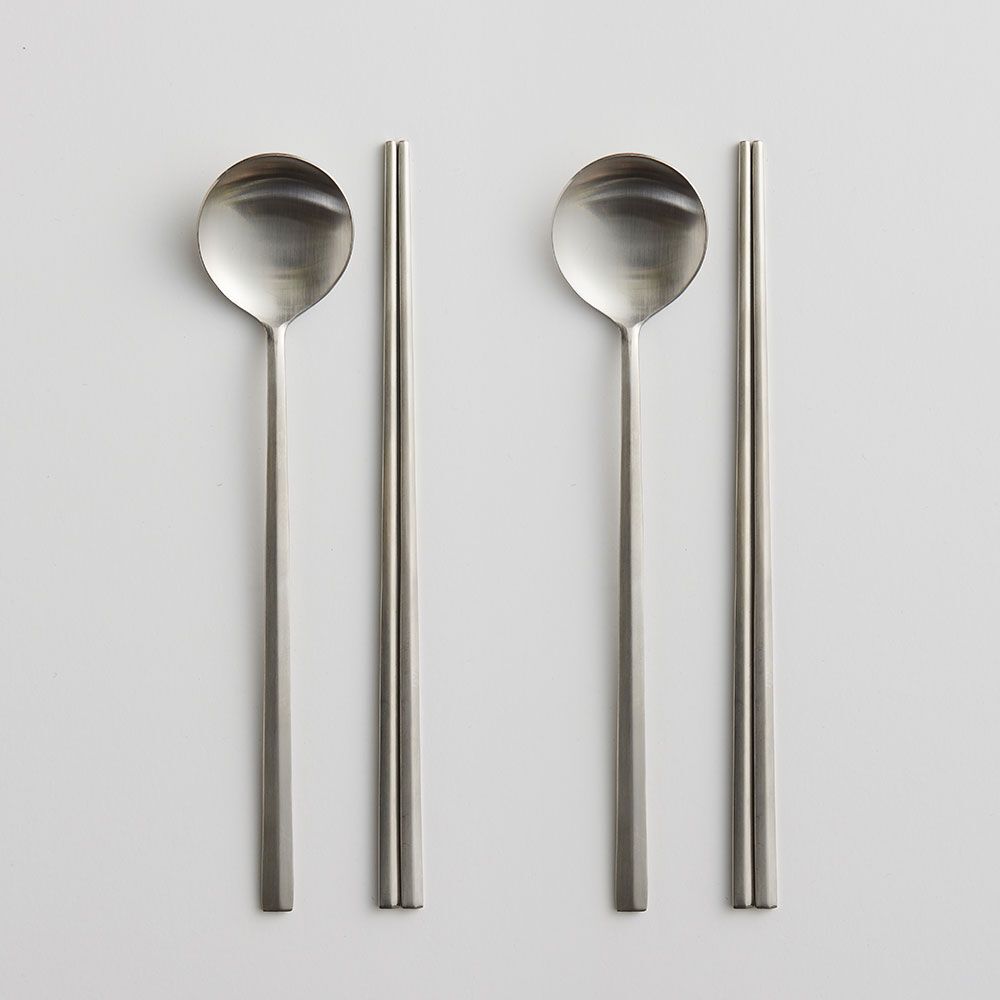 이브로 스텐 수저 세트 스텐레스 2P 수저세트 - 감도 깊은 취향 셀렉트샵 29CM