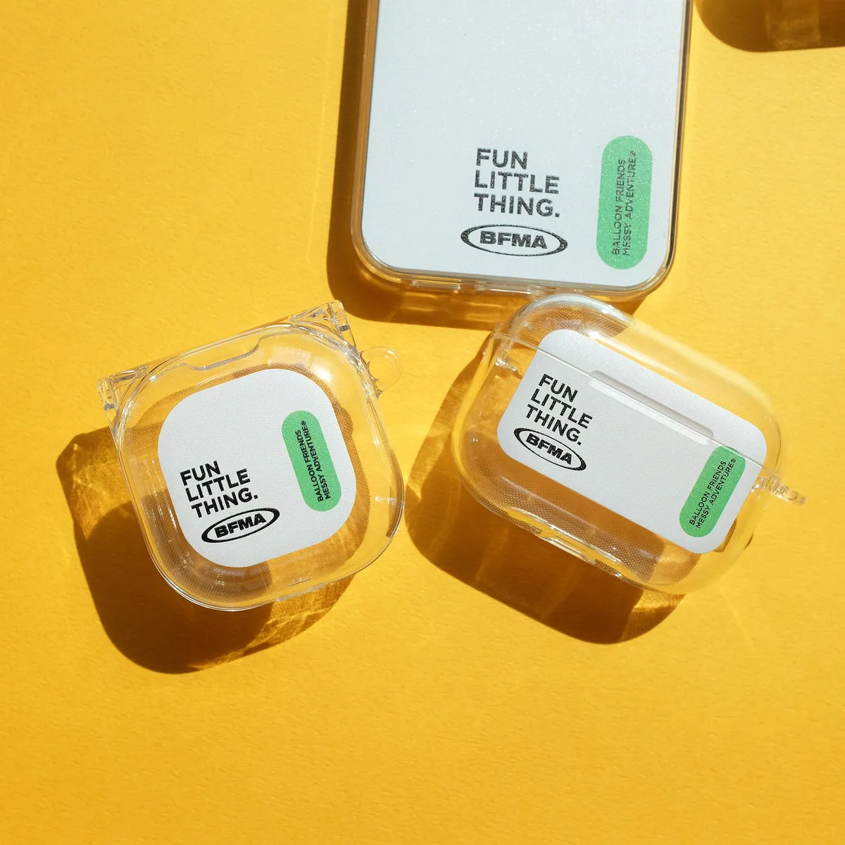BFMA 에어팟 클리어 케이스 AIRPODS 1-3/pro1-2 _ FLT white - 감도 깊은 취향 셀렉트샵 29CM