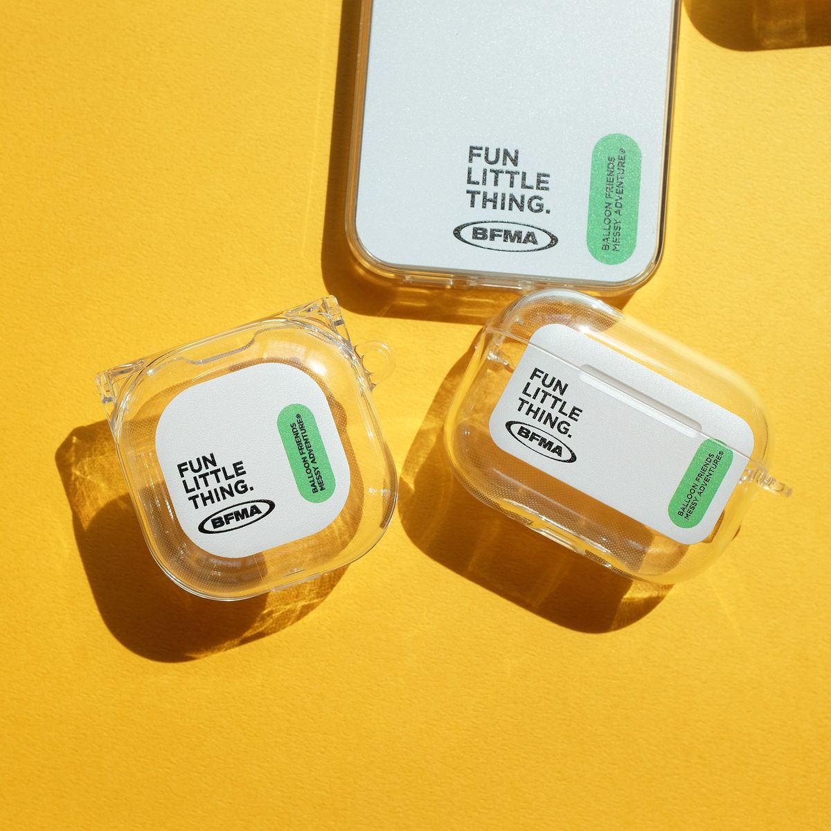 BFMA 에어팟 클리어 케이스 AIRPODS 1-3/pro1-2 _ FLT white - 감도 깊은 취향 셀렉트샵 29CM