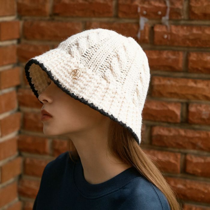 ANC WOOL TWISTED BUCKET HAT_IVORY - 감도 깊은 취향 셀렉트샵 29CM