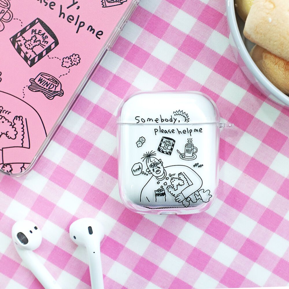 BFMA 에어팟 클리어 케이스 AIRPODS 1-3/pro1-2 _ POM 헬프미 - 감도 깊은 취향 셀렉트샵 29CM