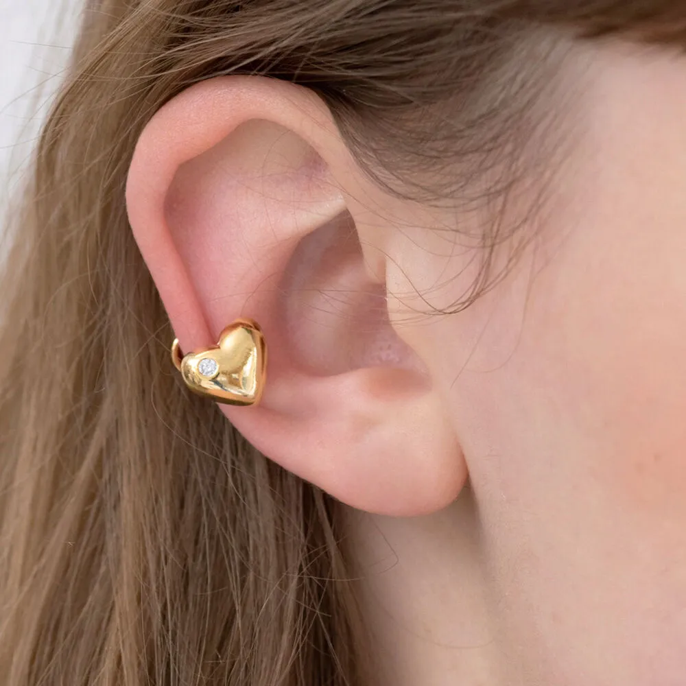 volume heart earcuff - 감도 깊은 취향 셀렉트샵 29CM