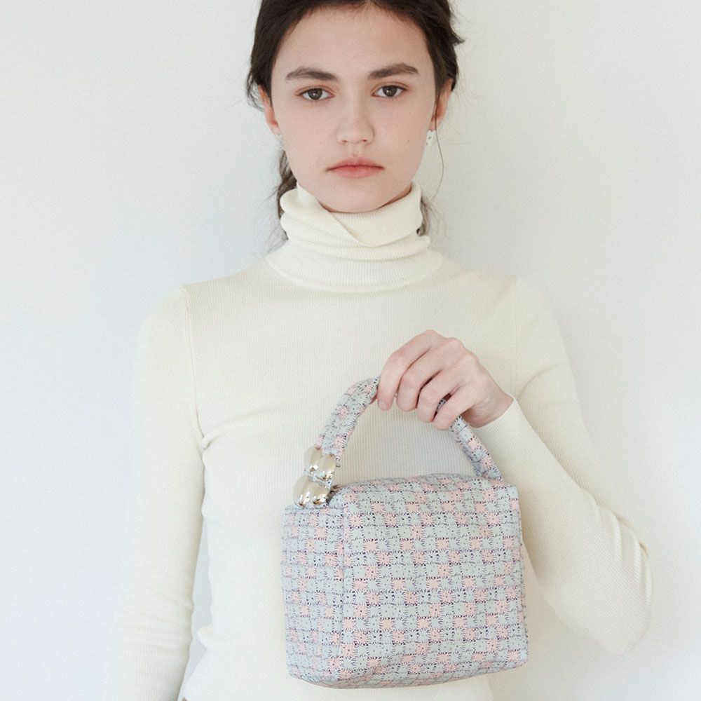 Flower mini bag - Pink Blue - 감도 깊은 취향 셀렉트샵 29CM