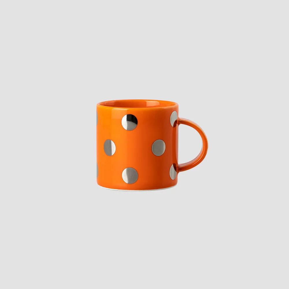 PATTERN MUG Short Orange, White Gold Dot - 감도 깊은 취향 셀렉트샵 29CM