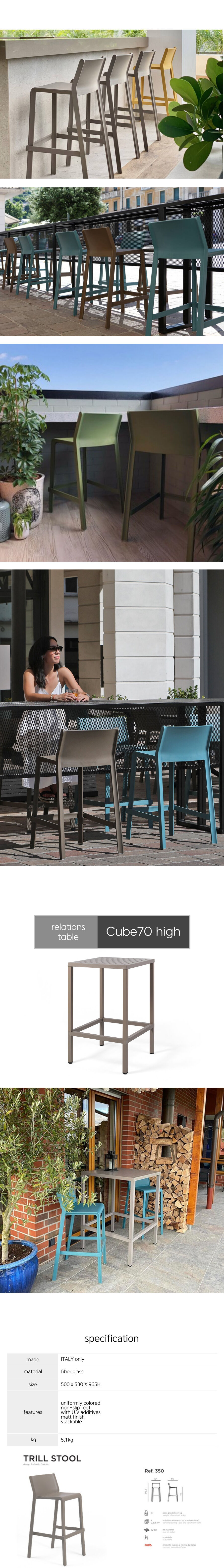 NARDI TRILL STOOL - 감도 깊은 취향 셀렉트샵 29CM