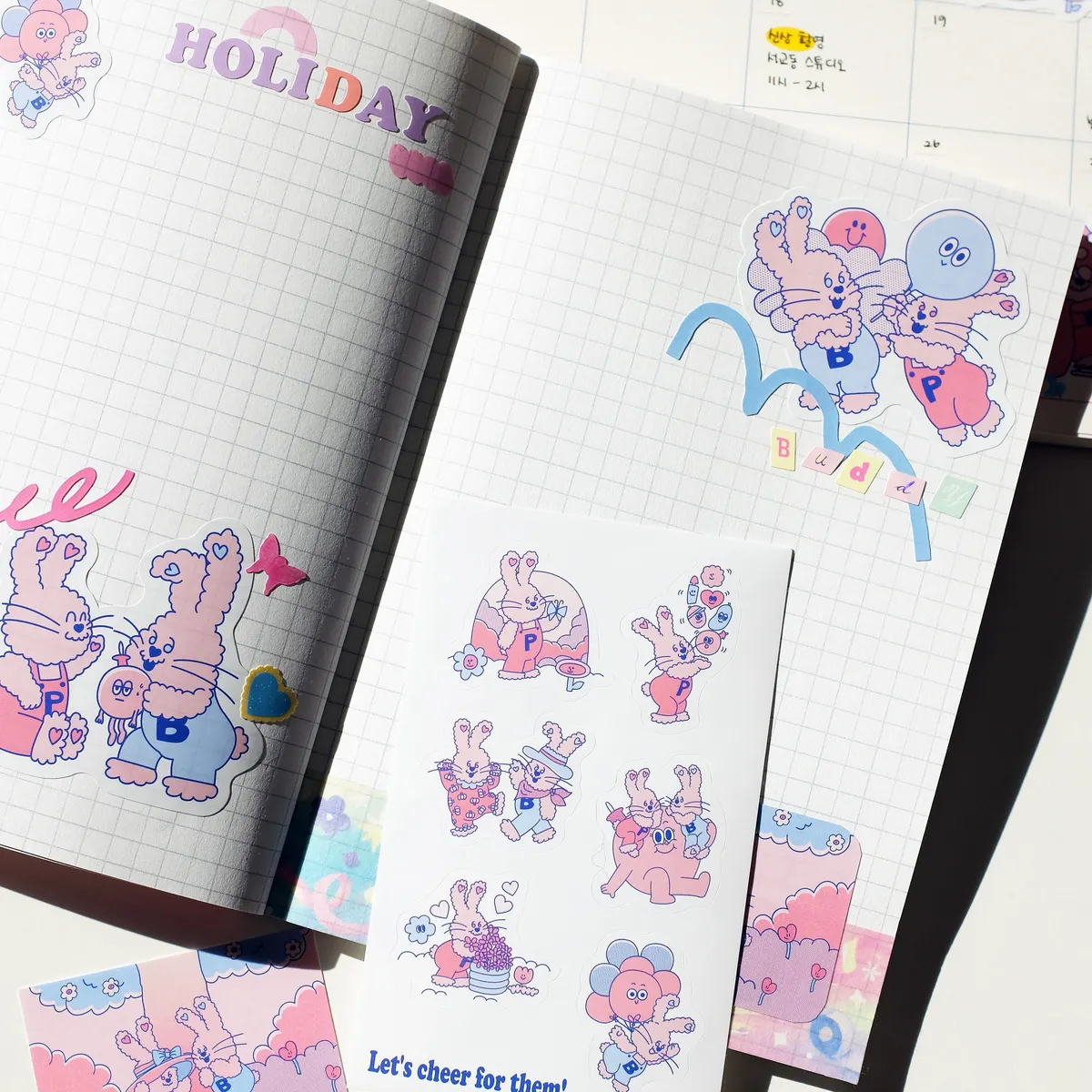 BFMA 플리버디 스티커 7종 SET - 감도 깊은 취향 셀렉트샵 29CM