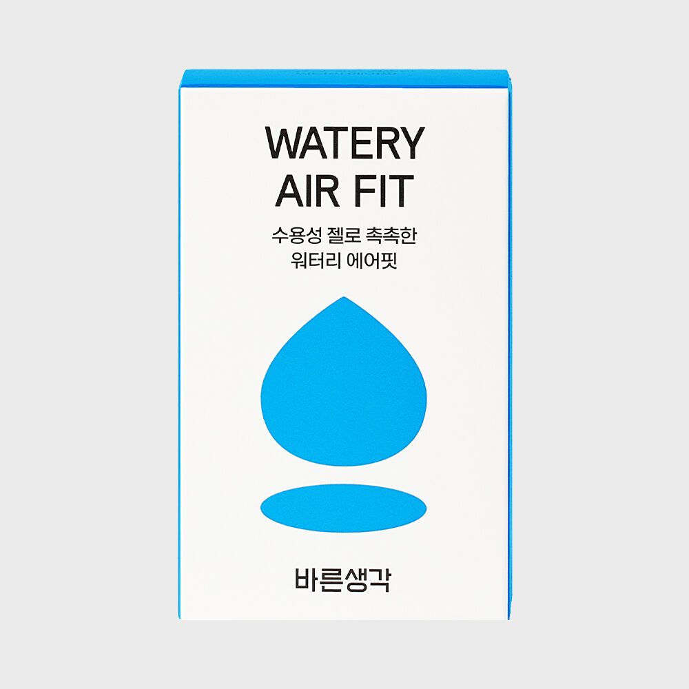 워터리 에어핏 12P - 촉촉한 수용성젤 초박형 콘돔 - 감도 깊은 취향 셀렉트샵 29CM