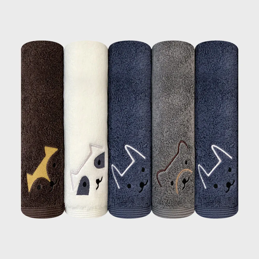 빼꼼 세면타올 190g 5매 - 감도 깊은 취향 셀렉트샵 29CM