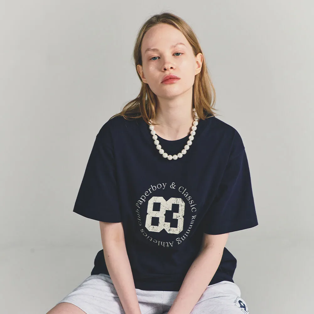 비기닝83 반팔티셔츠 [NAVY] - 감도 깊은 취향 셀렉트샵 29CM