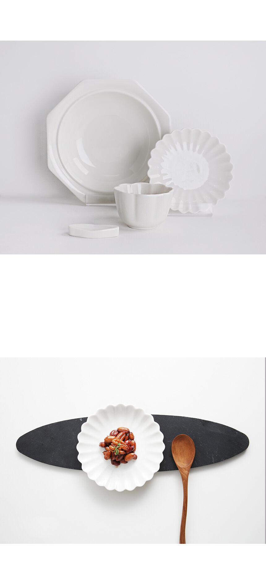 시라쿠스 네이처 프리즈 유광 파스타 그릇 접시 세트 4p - 감도 깊은 취향 셀렉트샵 29CM