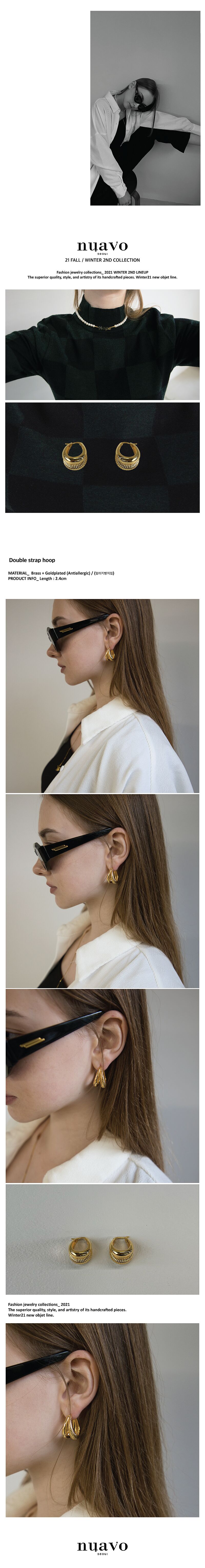 Double strap hoop - 감도 깊은 취향 셀렉트샵 29CM