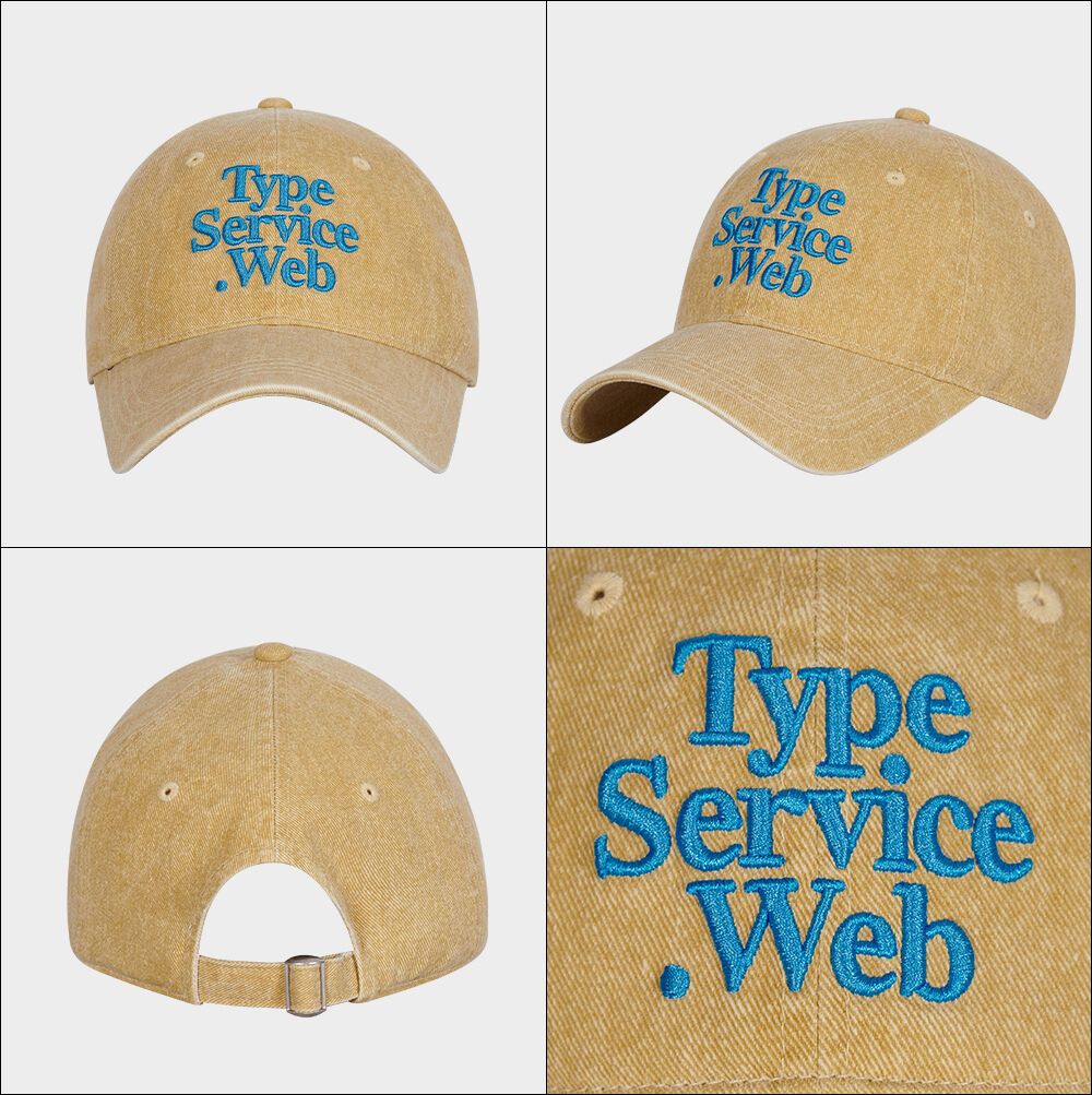 Typeservice Web Cap [16 Colors] - 감도 깊은 취향 셀렉트샵 29CM