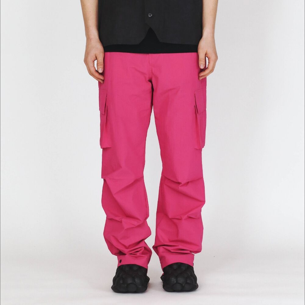 CARGO WIDE FLASH PANTS PINK - 감도 깊은 취향 셀렉트샵 29CM