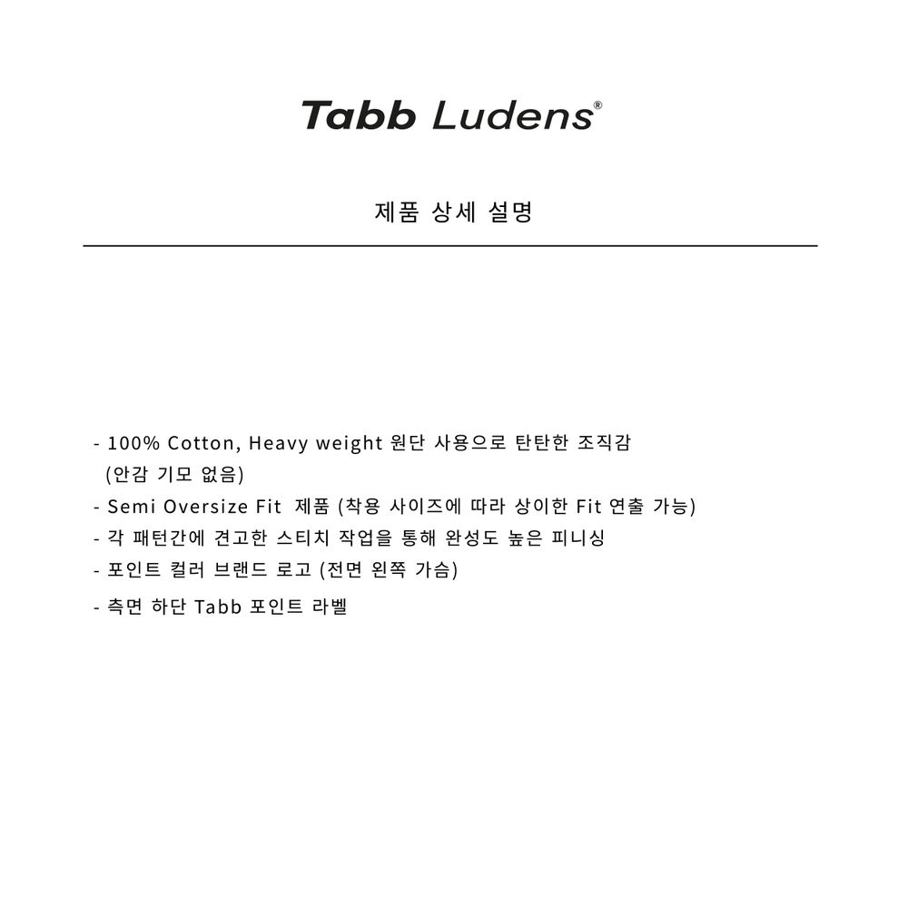 [Tabb Ludens] Tabb Arch Logo Hoodie Black - 감도 깊은 취향 셀렉트샵 29CM