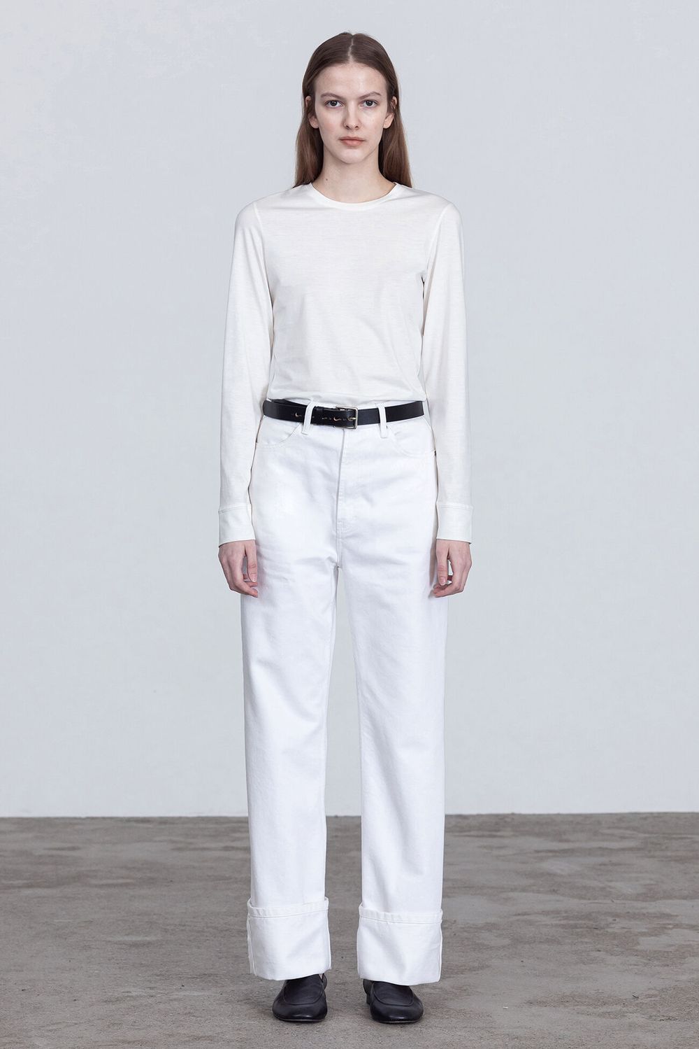 Slim Silk T-Shirts - White - 감도 깊은 취향 셀렉트샵 29CM