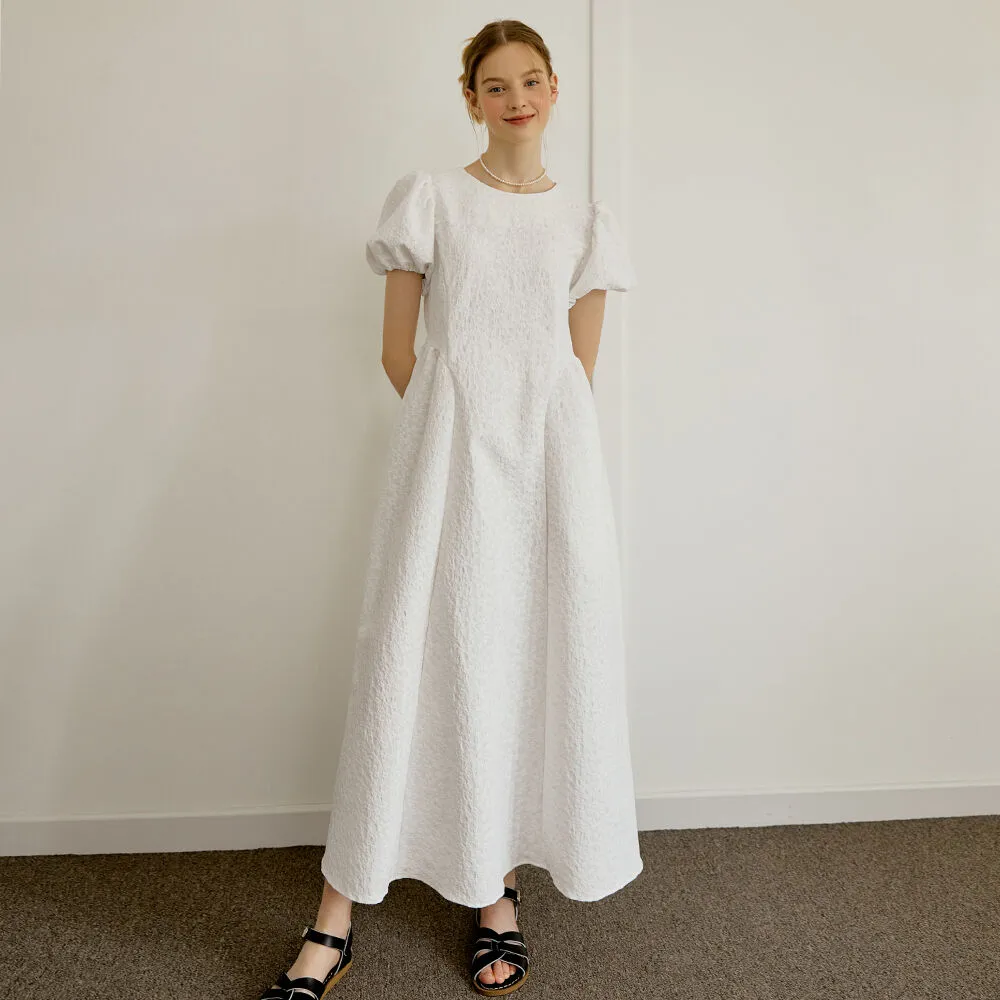 Daisy puff lace dress (white) - 감도 깊은 취향 셀렉트샵 29CM