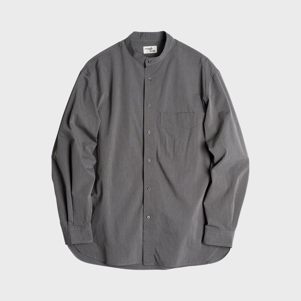 Stand Collar Shirt Charcoal ST - 감도 깊은 취향 셀렉트샵 29CM