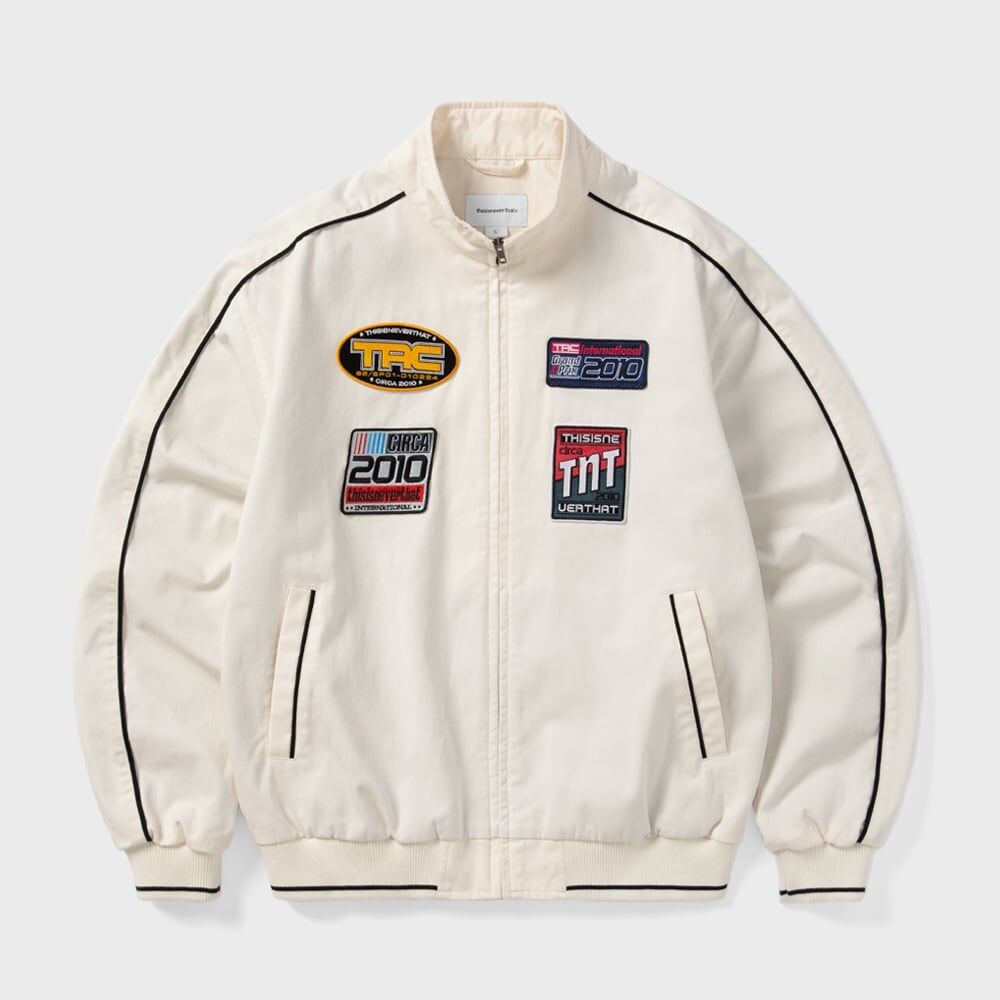 TRC Racing Jacket Off White - 감도 깊은 취향 셀렉트샵 29CM