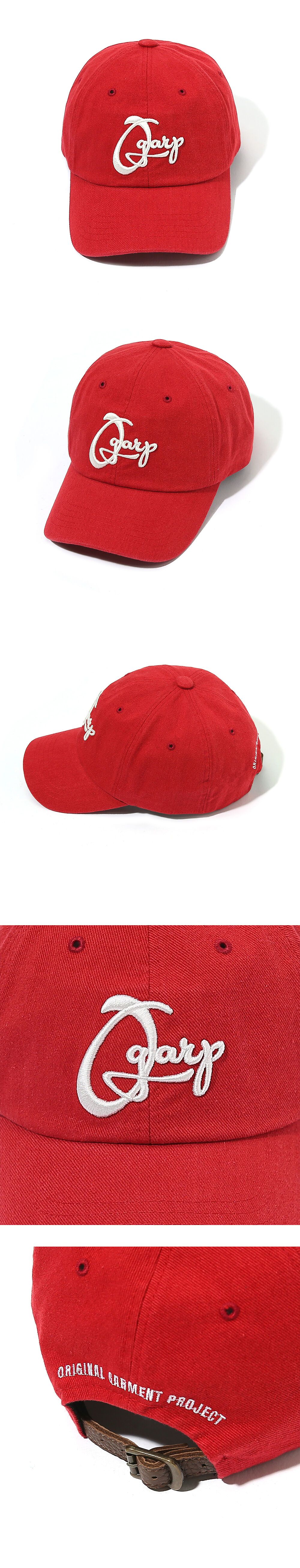 Drawing Simple Logo Cap Red - 감도 깊은 취향 셀렉트샵 29CM