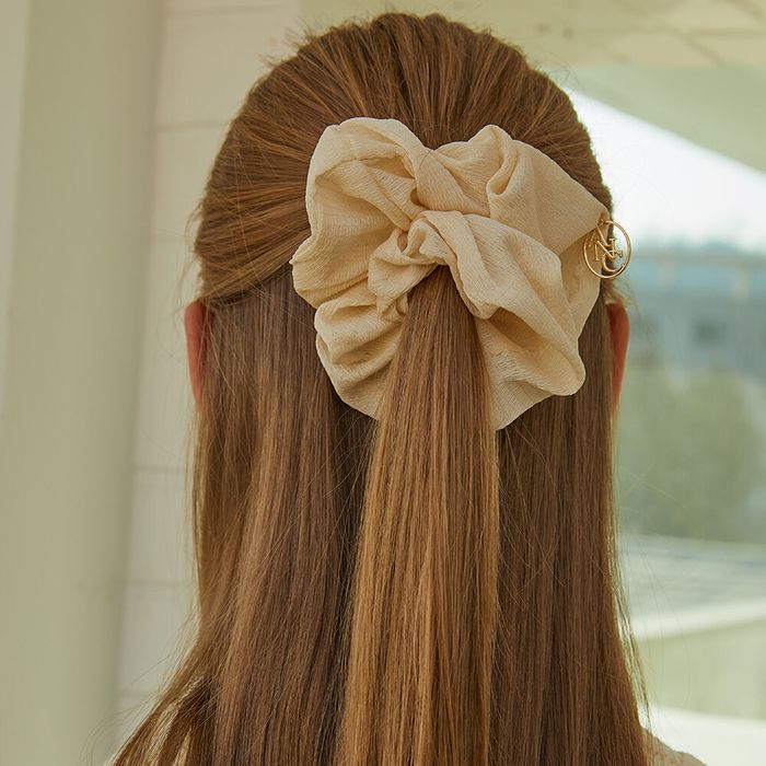 ANC BIG GOLD SCRUNCHIE_3COLOR - 감도 깊은 취향 셀렉트샵 29CM