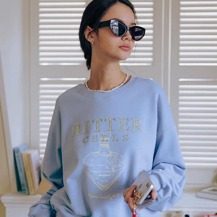 Luv Perfume Sweat Shirt-Blue - 감도 깊은 취향 셀렉트샵 29CM