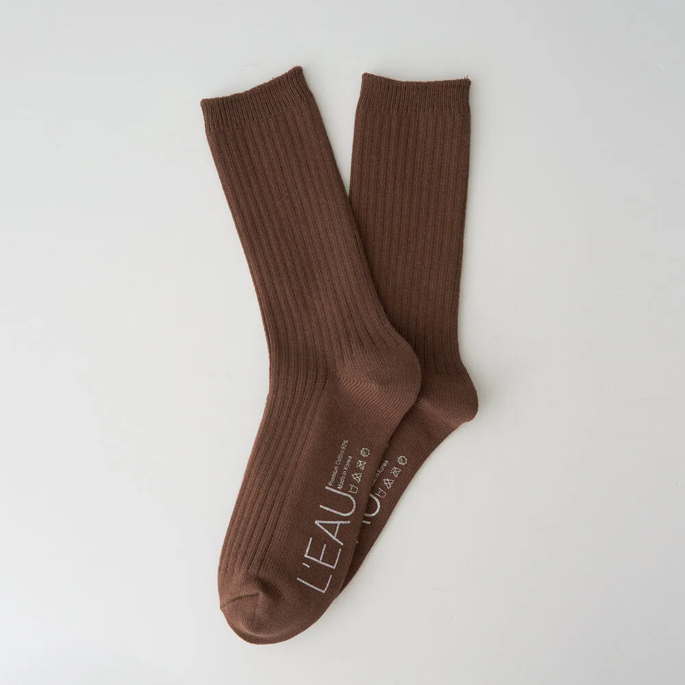 [2nd] Leau basic socks_brown - 감도 깊은 취향 셀렉트샵 29CM