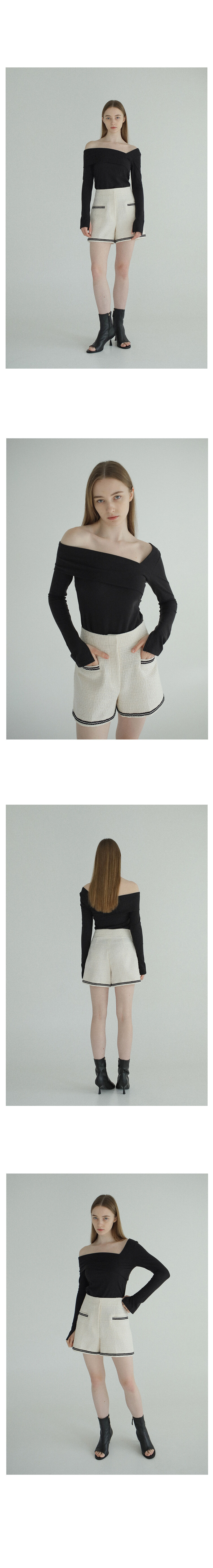 OFF SHOULDER TOP / 4COLORS - 감도 깊은 취향 셀렉트샵 29CM